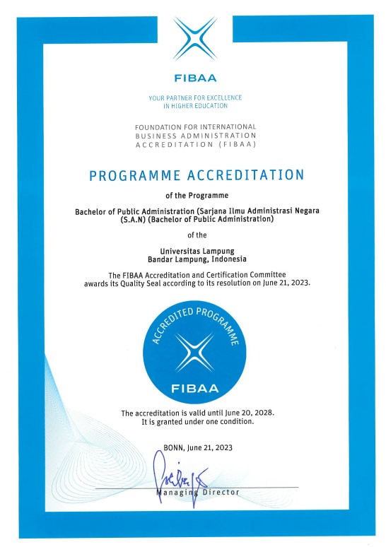 Unila is Awarded FIBAA International Accreditation for Eight Study ...