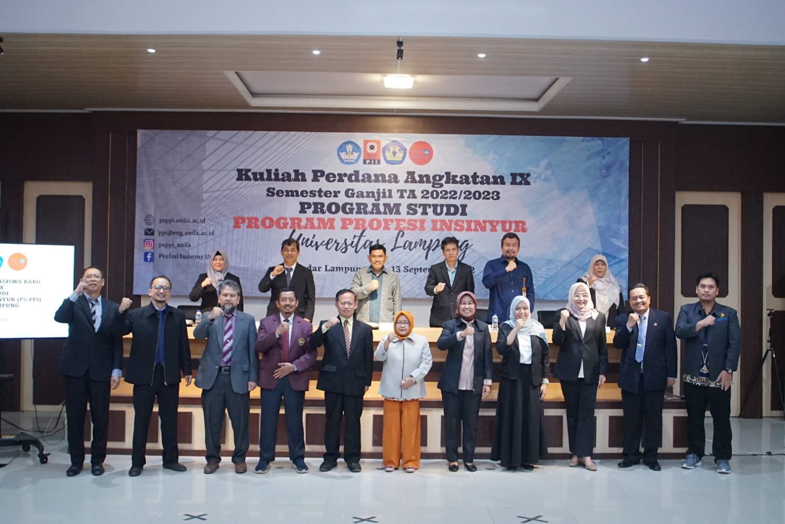 81 Mahasiswa PSPPI Ikuti Kuliah Perdana - Universitas Lampung 81 Mahasiswa PSPPI Ikuti Kuliah Perdana - Universitas Lampung