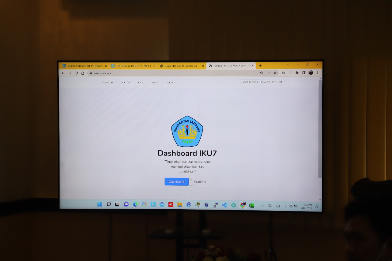 LP3M Unila Paparkan Aplikasi Sistem Penjaminan Mutu dan IKU 7 - Universitas Lampung