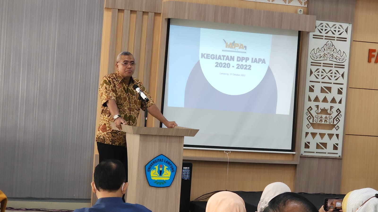 FISIP Unila Tuan Rumah Kongres IAPA 2022 - Universitas Lampung