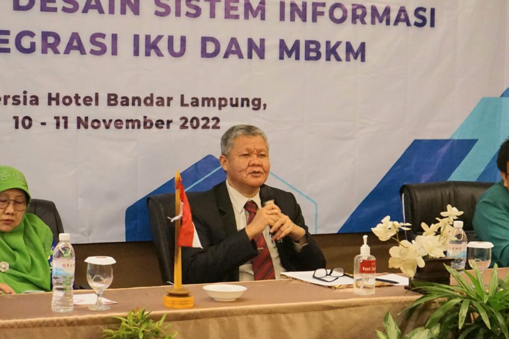 Workshop Pembuatan Desain Sistem Informasi IKU dan MBKM - Universitas Lampung