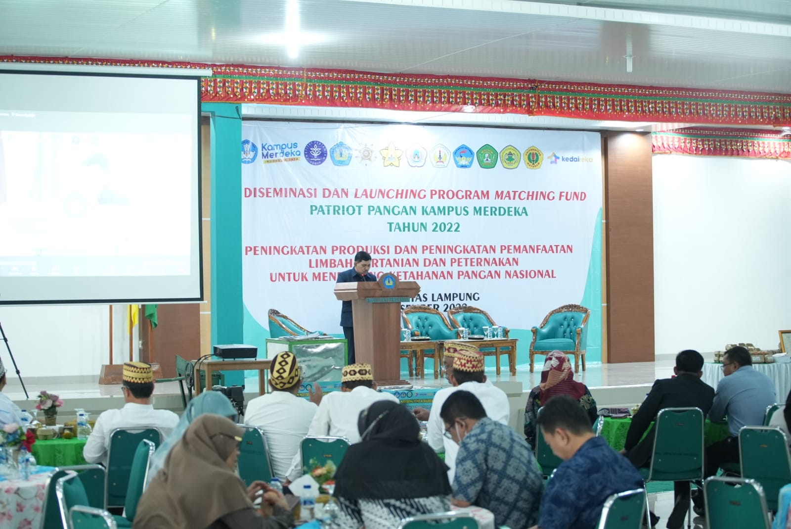 WR III Apresiasi Matching Fund Kedaireka Patriot Pangan Unila - Universitas Lampung