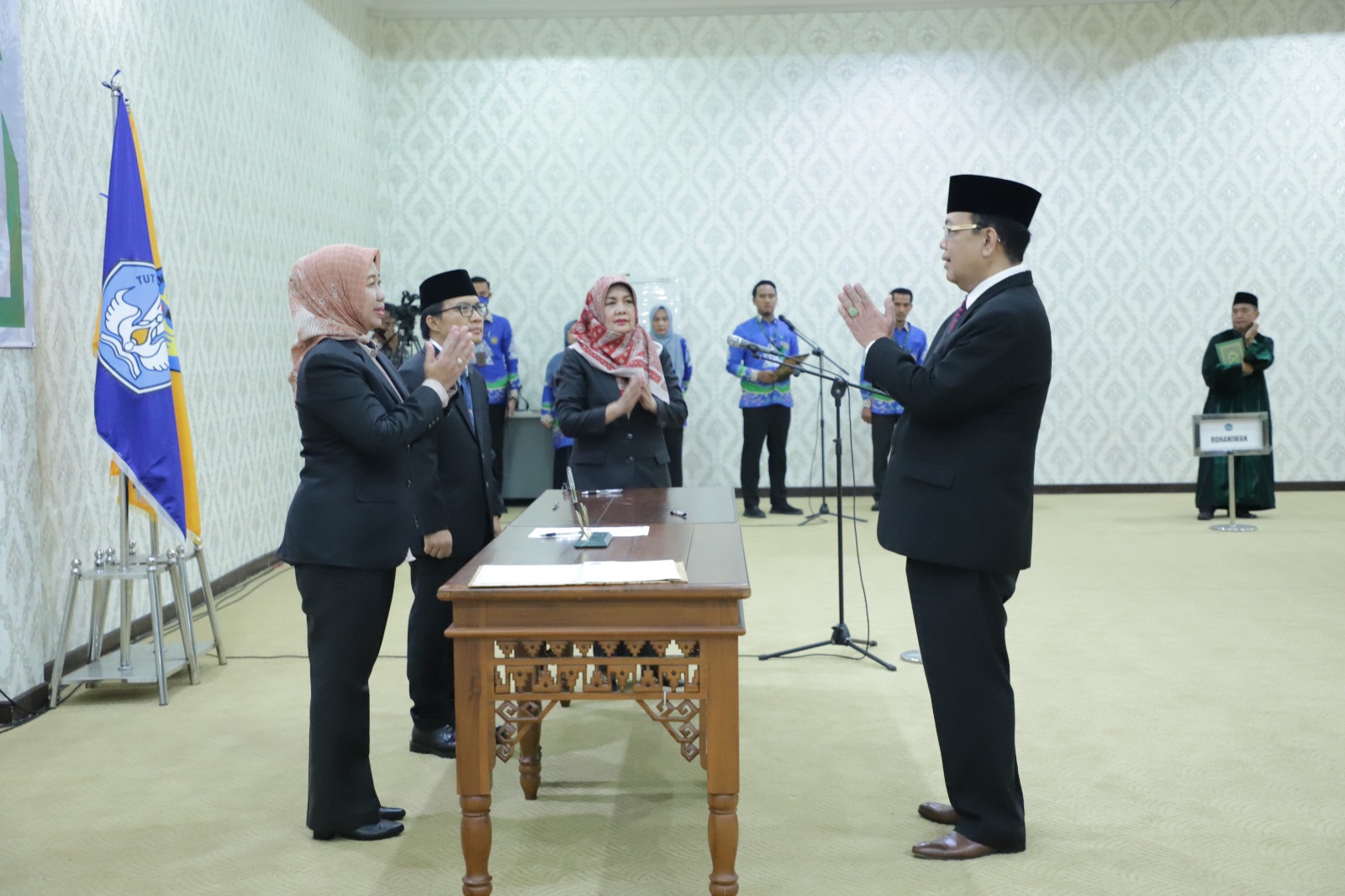 Rektor Lantik Tujuh Pejabat Baru Unila - Universitas Lampung