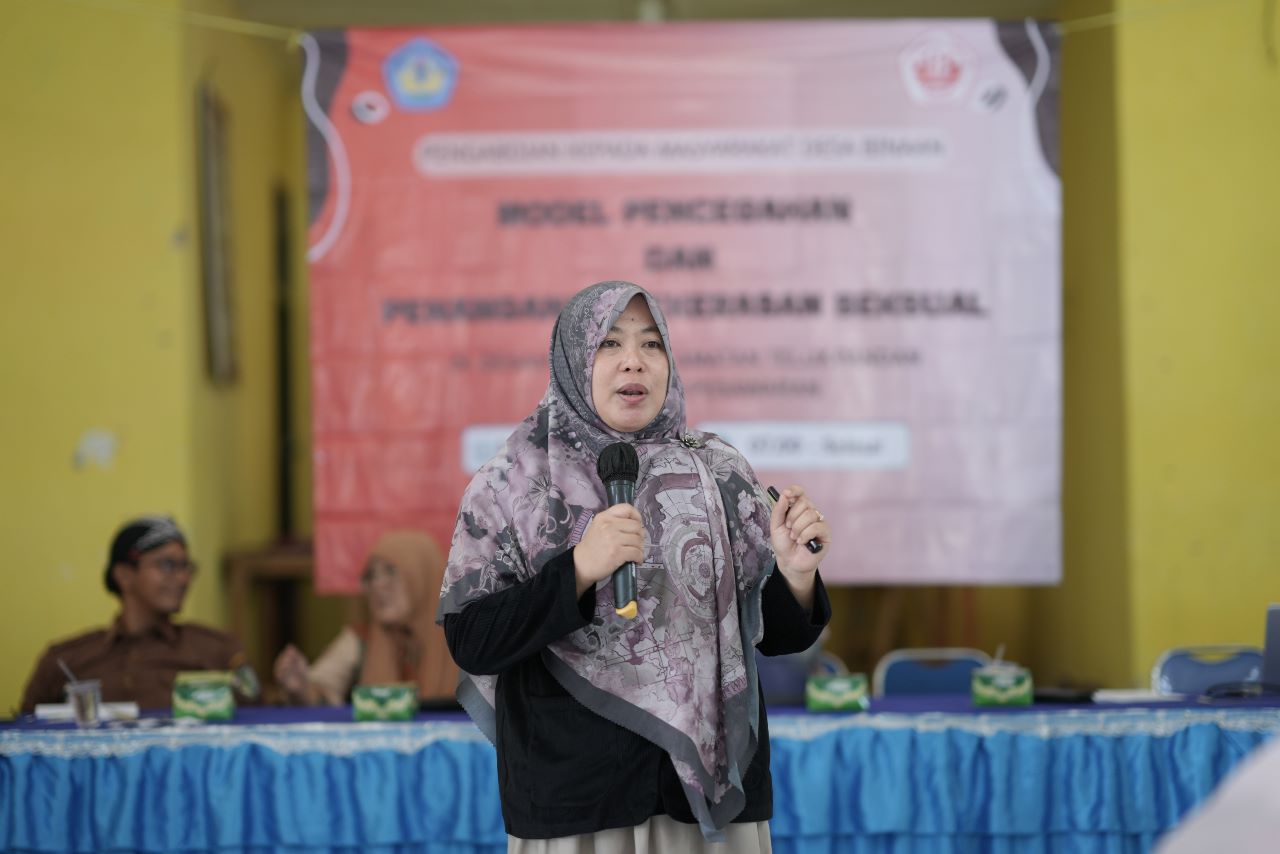 Unila Gelar Sosialisasi Pencegahan dan Penanganan Kekerasan Seksual di Desa Hanura - Universitas ...