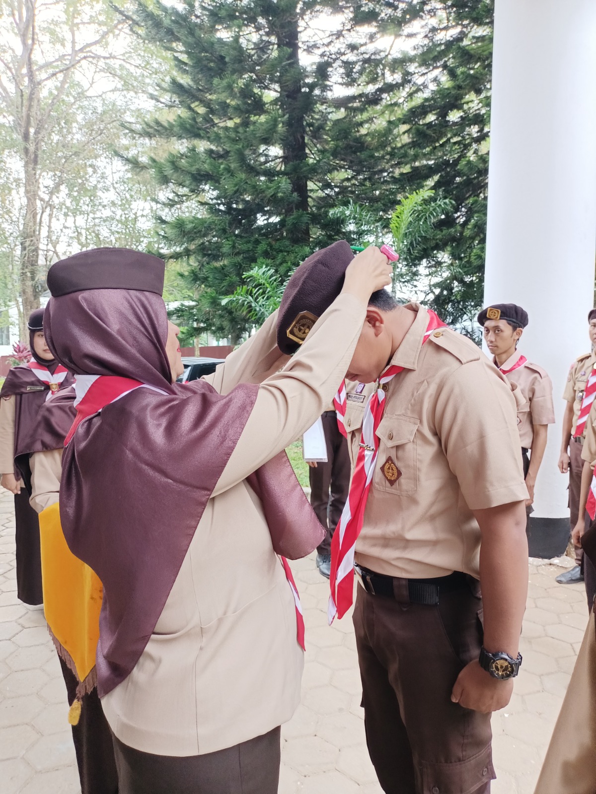 UKM Pramuka Unila Gelar Napak Tilas 2023 - Universitas Lampung