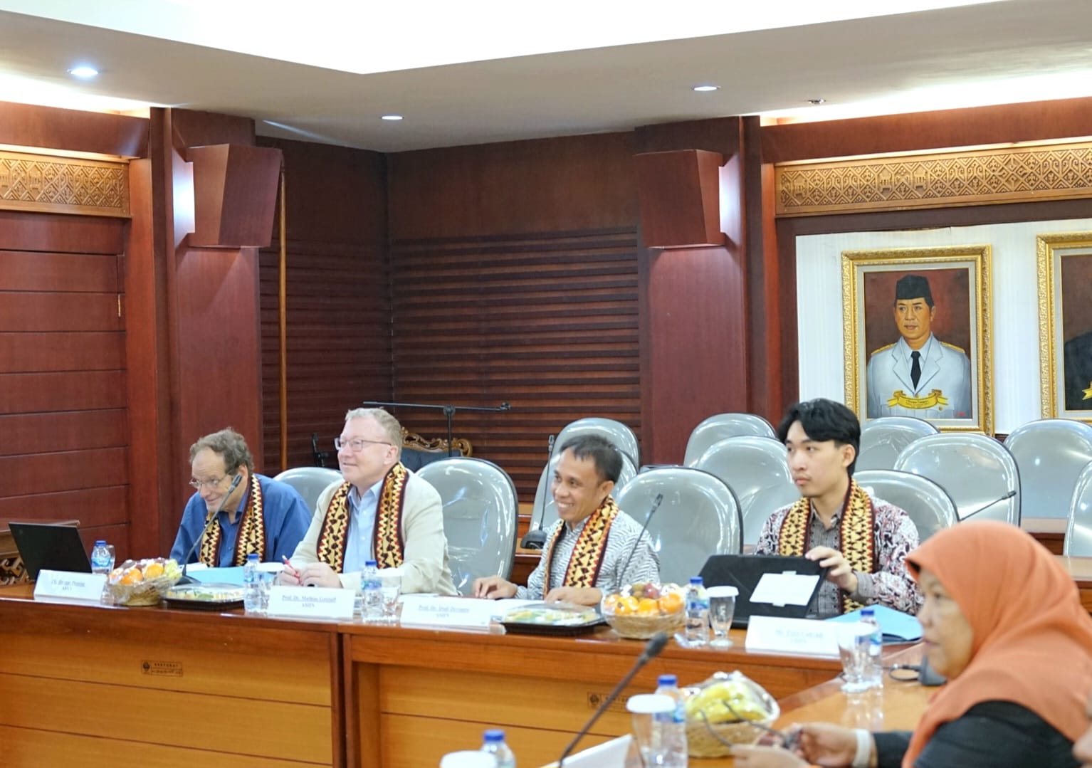 Rektor Apresiasi Visitasi Akreditasi Internasional ASIIN - Universitas Lampung