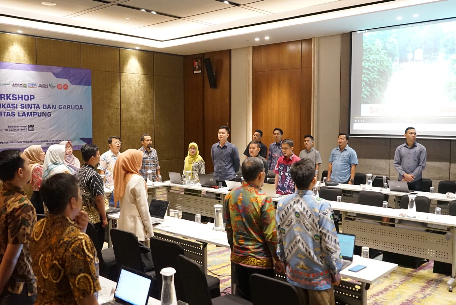 LP2M Gelar Workshop Penting tentang Aplikasi SINTA dan GARUDA - Universitas Lampung
