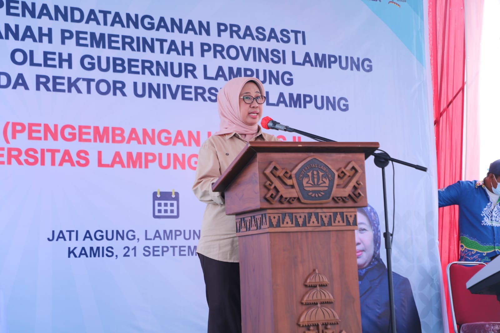 Unila Raih Hibah Lahan 150 Ha di Kotabaru untuk Kampus II - Universitas Lampung