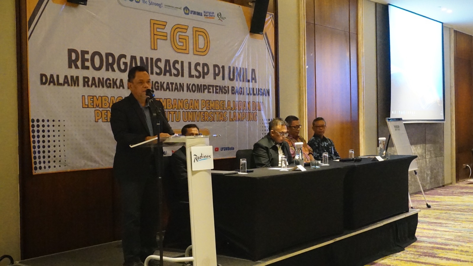 Unila Gelar FGD Reorganisasi LSP P1 - Universitas Lampung