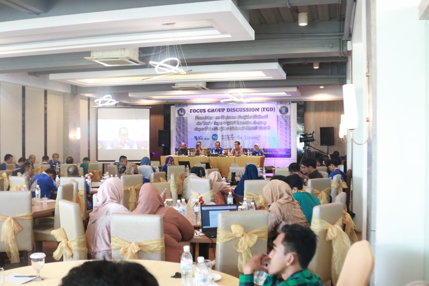 Unila dan BSSN Bersinergi Dorong Transformasi Digital - Universitas Lampung