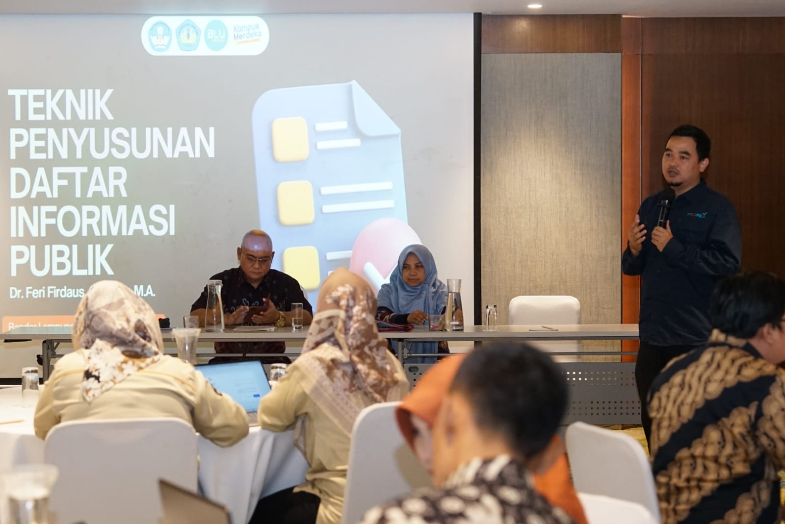Unila Dorong Keterbukaan Informasi Melalui Workshop DIP dan DIK 2024 - Universitas Lampung