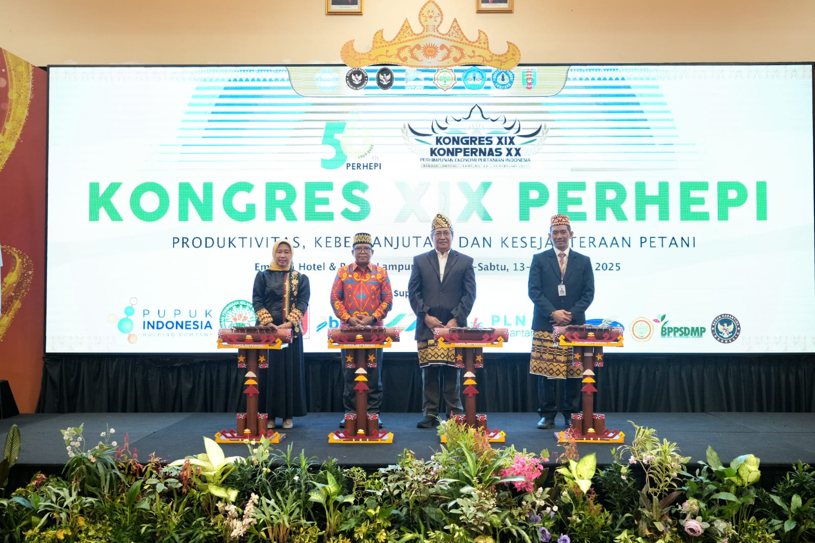 Unila Tuan Rumah Kongres dan Konfernas PERHEPI ke-XIX - Universitas Lampung