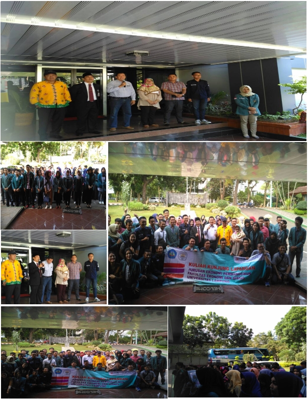 Dekan FEB Lepas Mahasiswa KKL-EP - Universitas Lampung