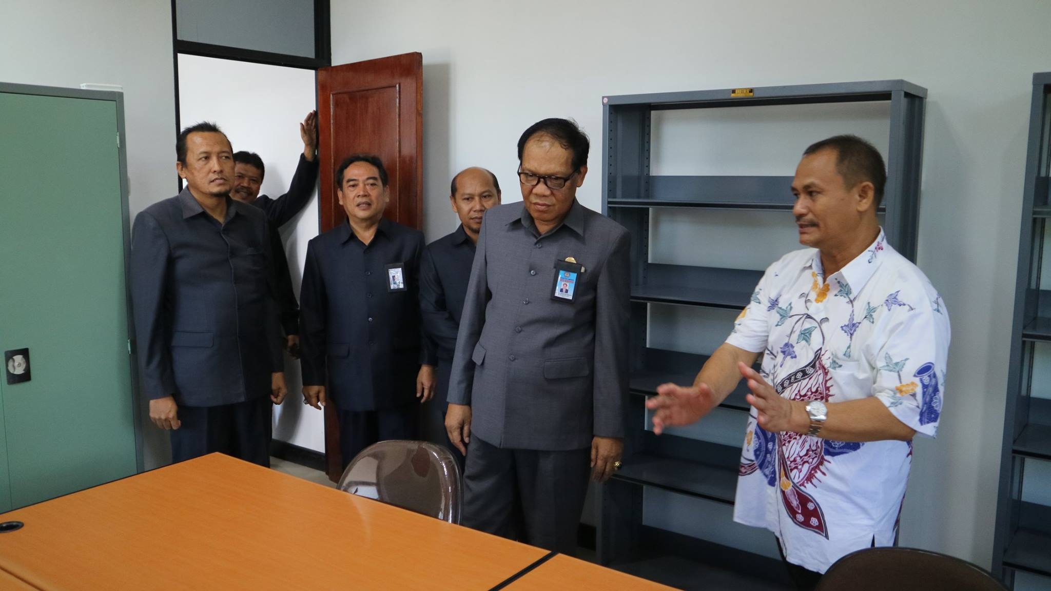 Rektor Resmikan Ruang Tambahan SPI - Universitas Lampung