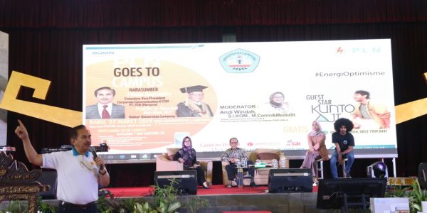 PLN Goes To Campus di Unila - Universitas Lampung