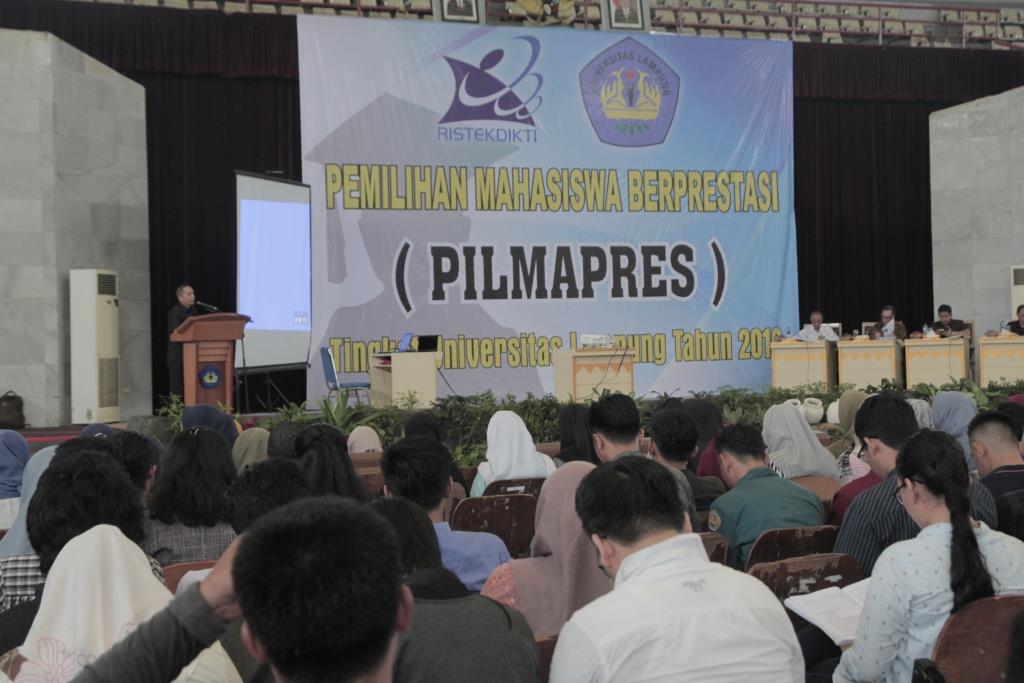 Unila Selenggarakan Pilmapres Tingkat Universitas - Universitas Lampung