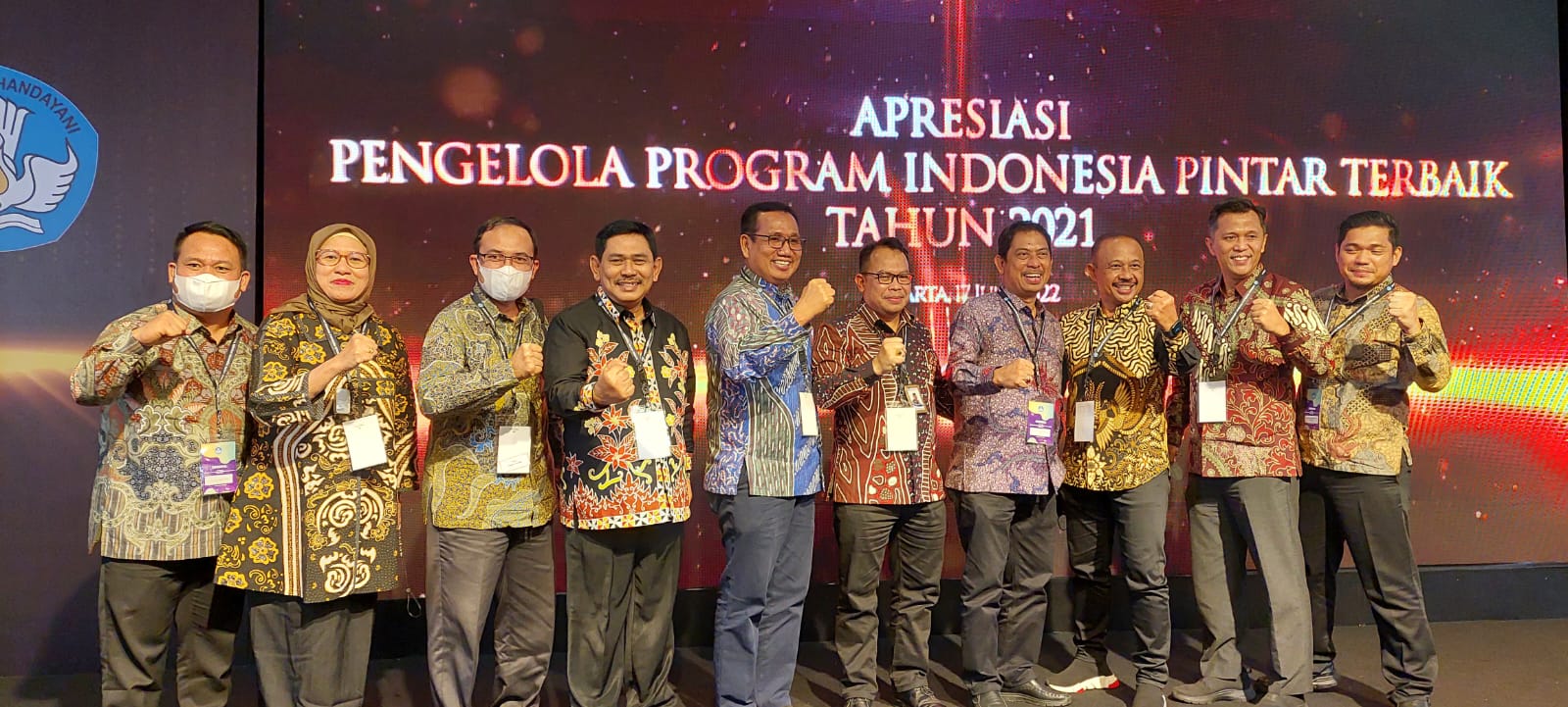 Unila Raih Anugerah Terbaik Ketiga Pengelolaan PIP 2021 - Universitas Lampung