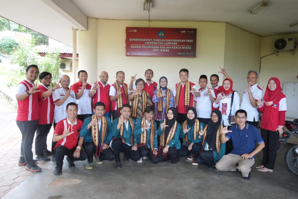 Pelepasan Mahasiswa KKN Kebangsaan dan KKN Bersama - Universitas Lampung