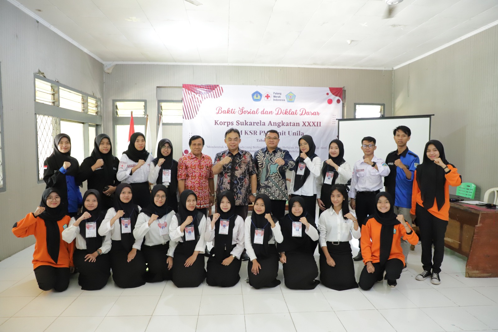 KSR PMI Unit Unila Gelar Baksos dan Diklatsar KSR Angkatan XXXII 2023 - Universitas Lampung