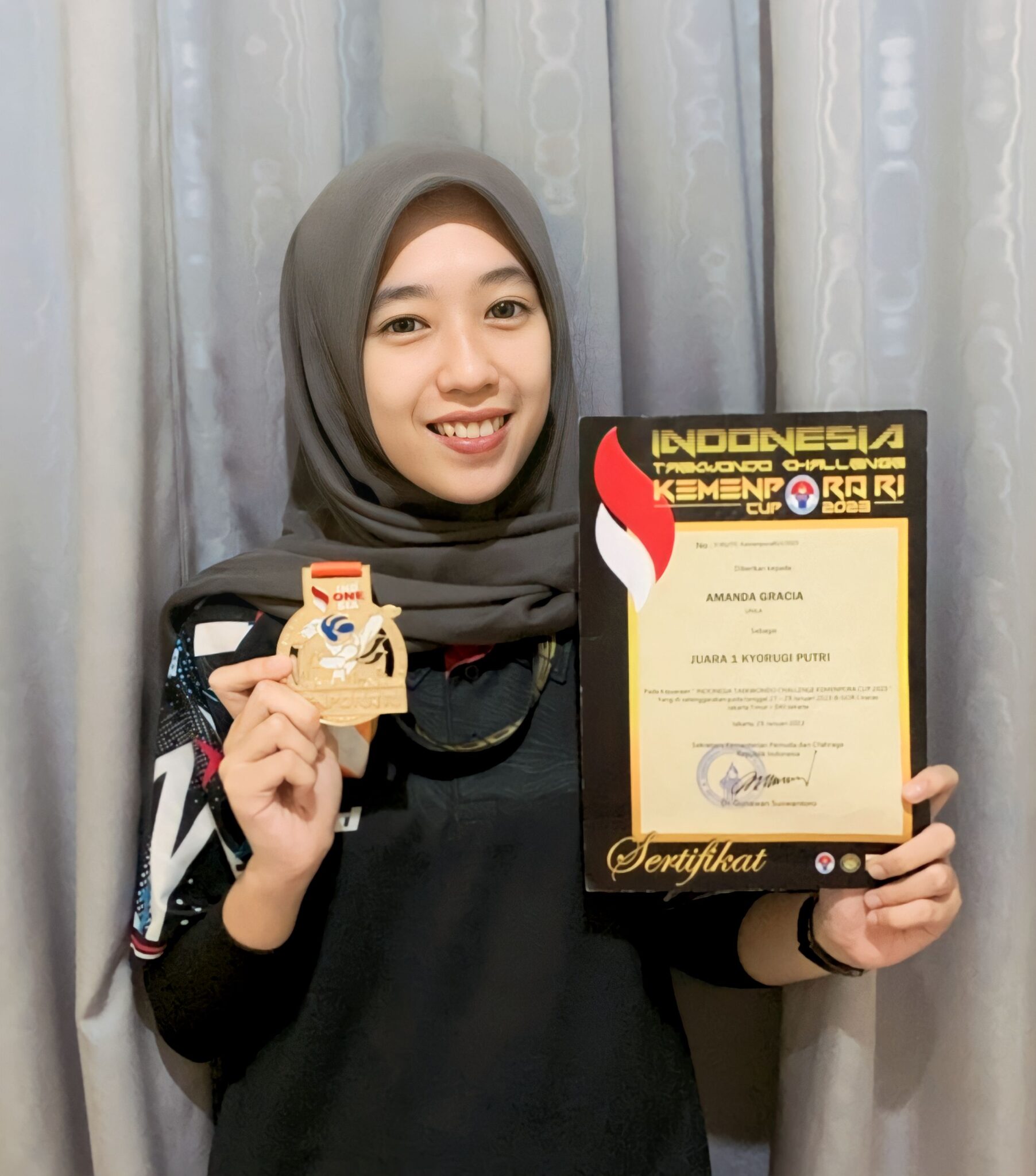 Amanda Garcia, Mahasiswa Unila yang Sukses Menjaga Keseimbangan Antara ...