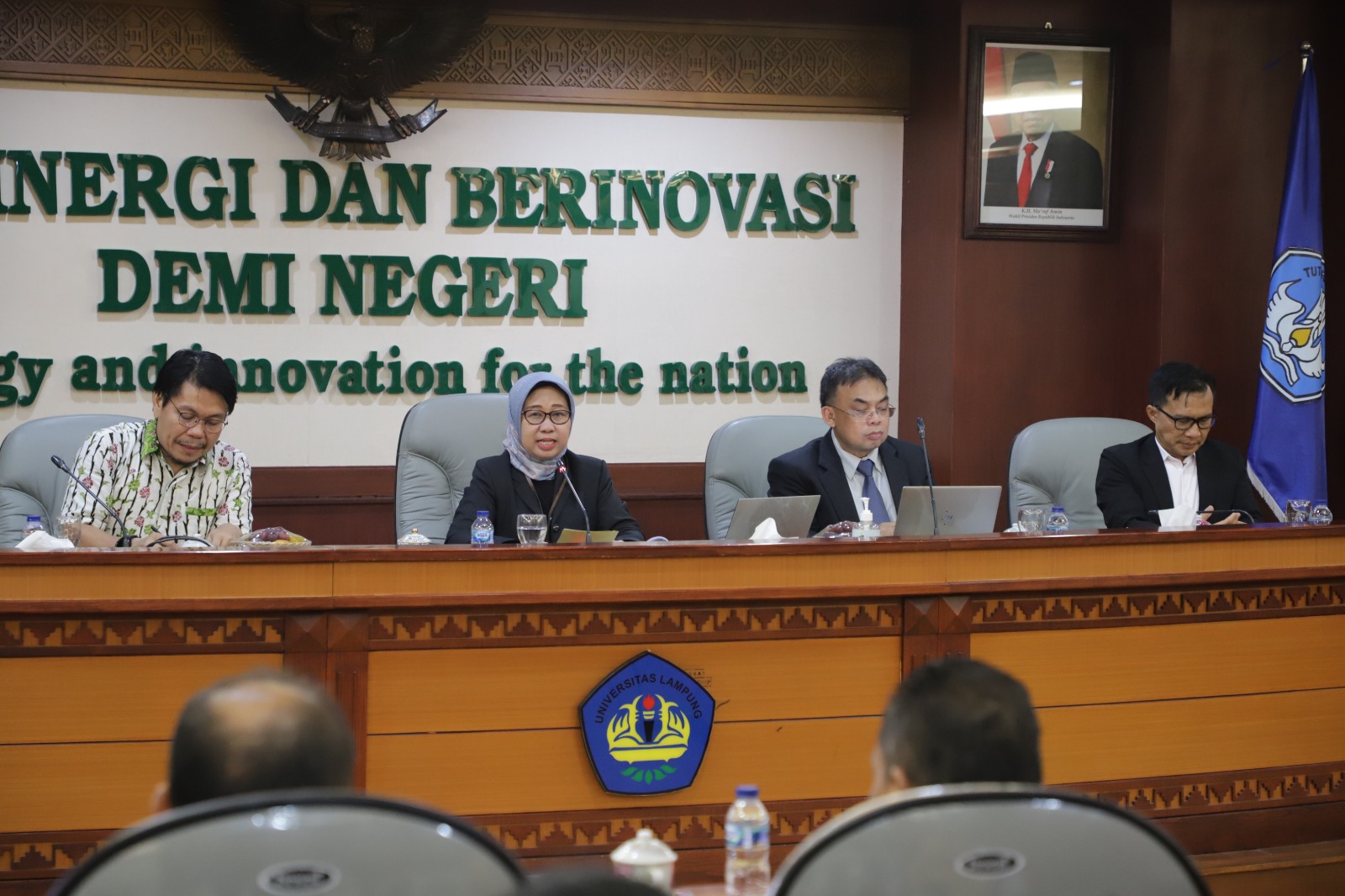 Unila Gelar Diskusi Menuju World Class University - Universitas Lampung