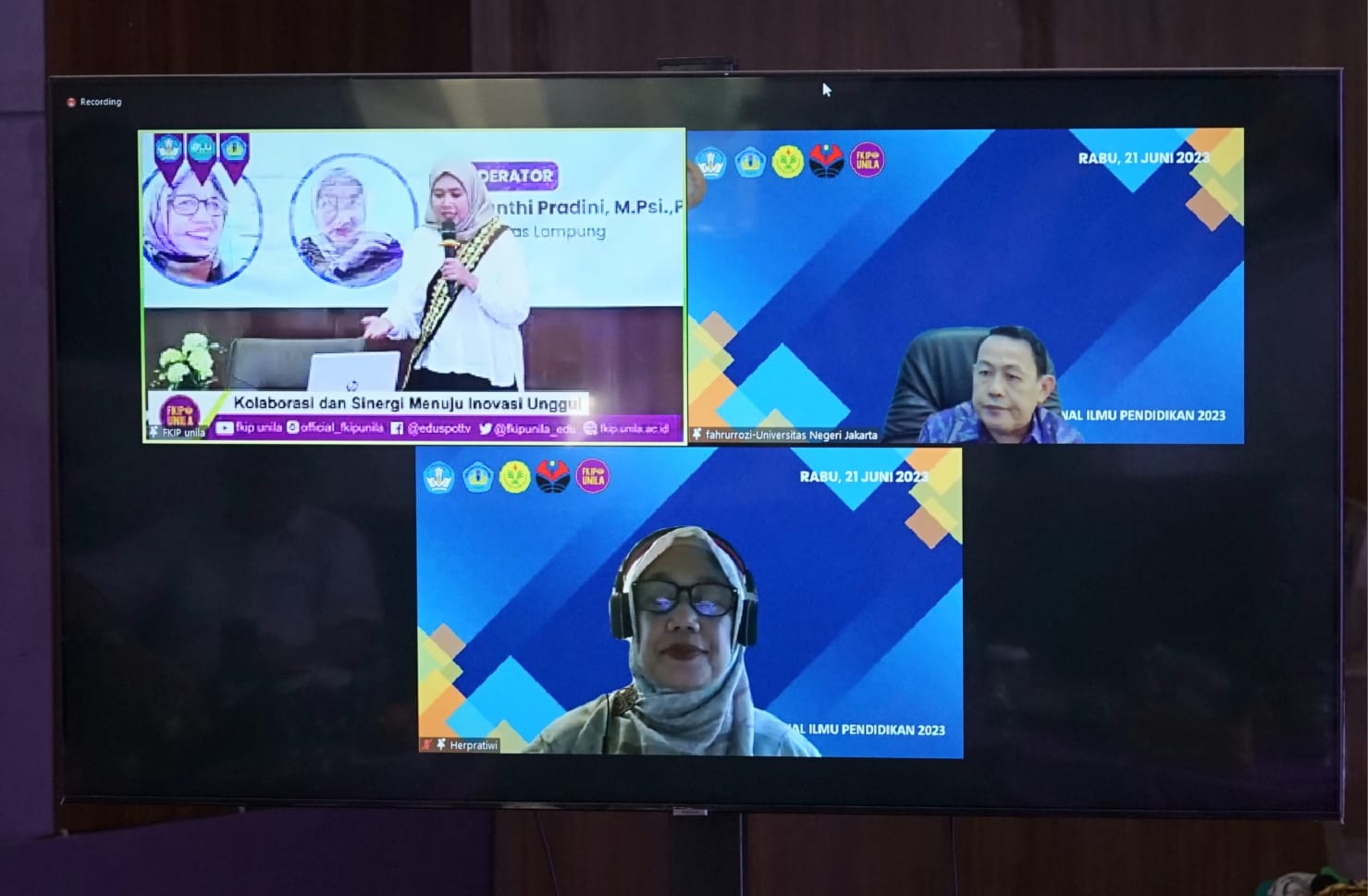 Seminar Nasional FKIP Unila Bahas Peran Pendidik Inovatif dan ... Seminar Nasional FKIP Unila Bahas Peran Pendidik Inovatif dan ...