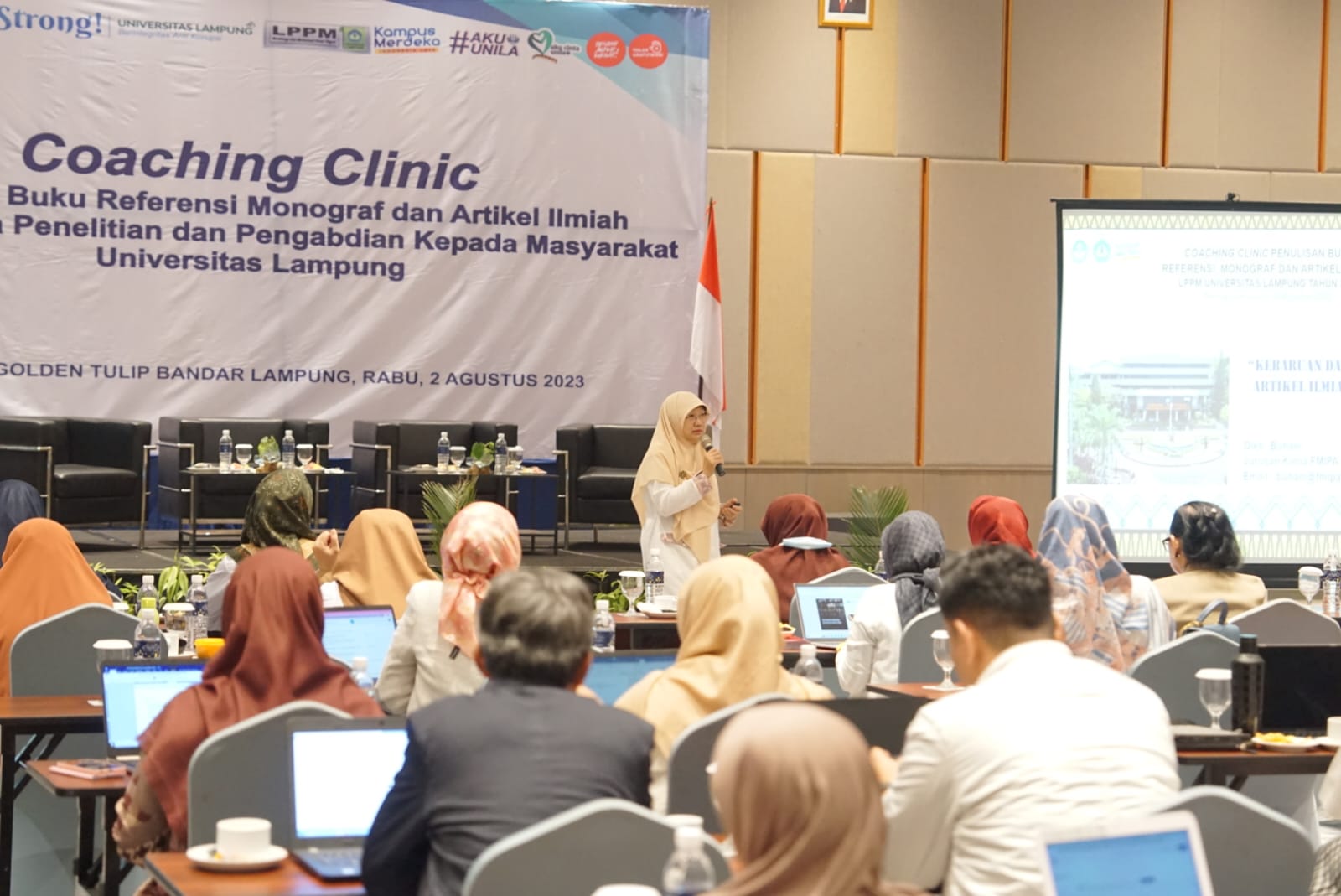 LPPM Gelar Coaching Clinic Tingkatkan Publikasi Ilmiah - Universitas Lampung