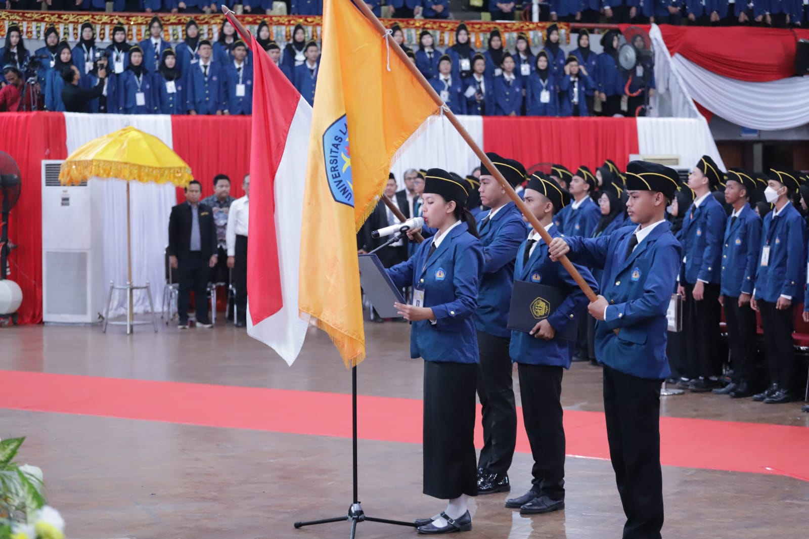 9.165 Mahasiswa Baru Ikuti PKKMB 2023 - Universitas Lampung