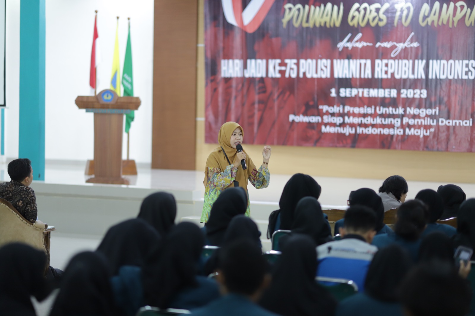 Polda Lampung Gandeng Unila dan UPTD PPA Gelar Seminar Pencegahan Kekerasan Seksual di Perguruan ...