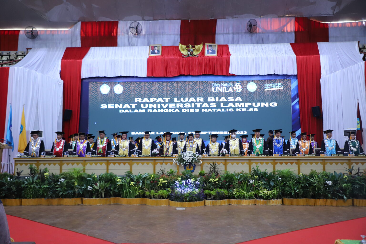 Unila Be Strong: Refleksi dan Prestasi Unila di Usia ke-58 ...