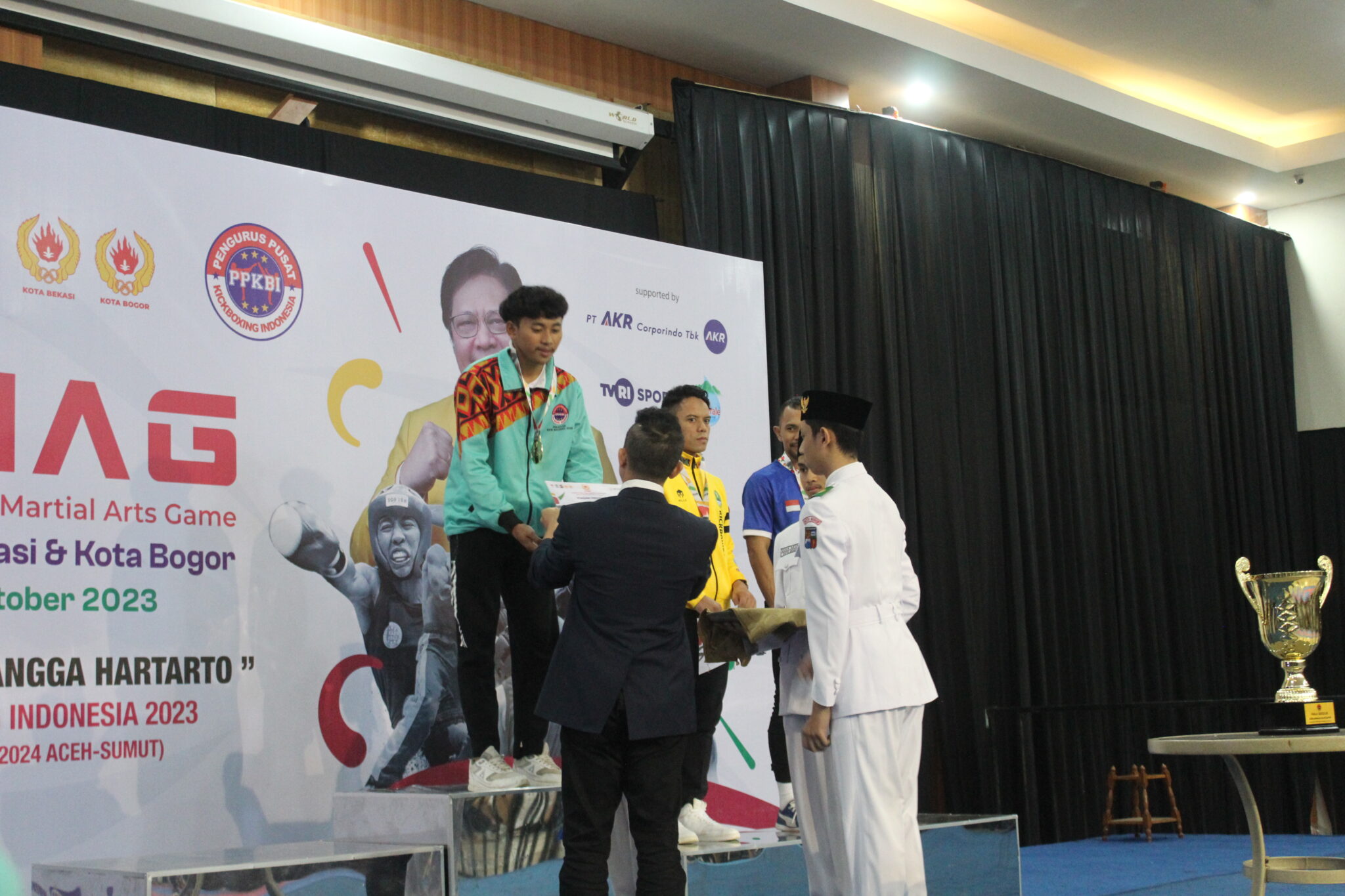 Mahasiswa Unila Raih Juara 1 Nasional Kickboxing - Universitas Lampung