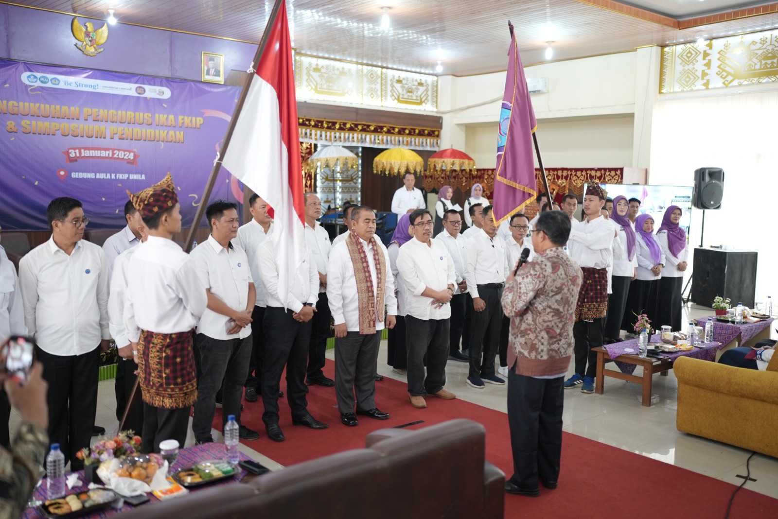 Pengurus IKA FKIP Unila Dilantik untuk Masa Bakti 2024-2028 - Universitas Lampung