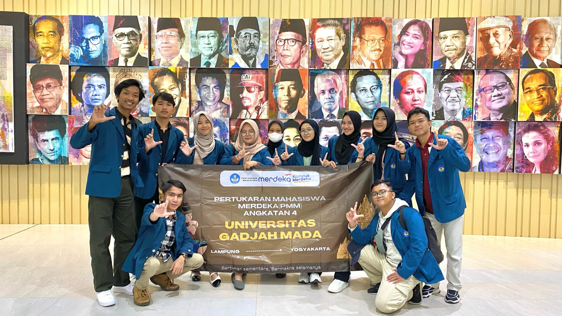 Berani Keluar Zona Nyaman, Amanda Putra Lukis Cerita PMM di UGM ...