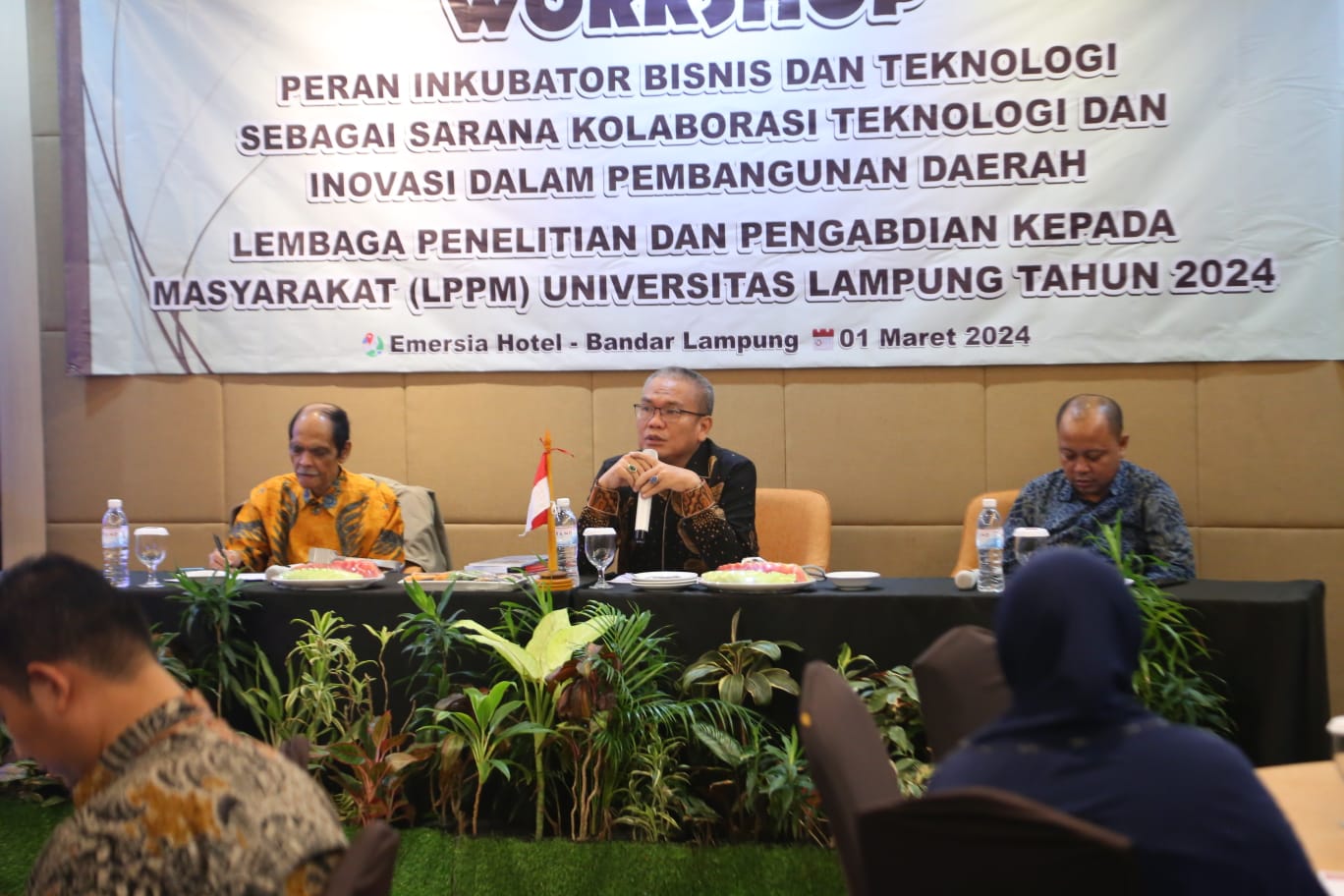LPPM Gelar Workshop Peran Inkubator Bisnis dan Teknologi untuk Kolaborasi Inovasi - Universitas ...