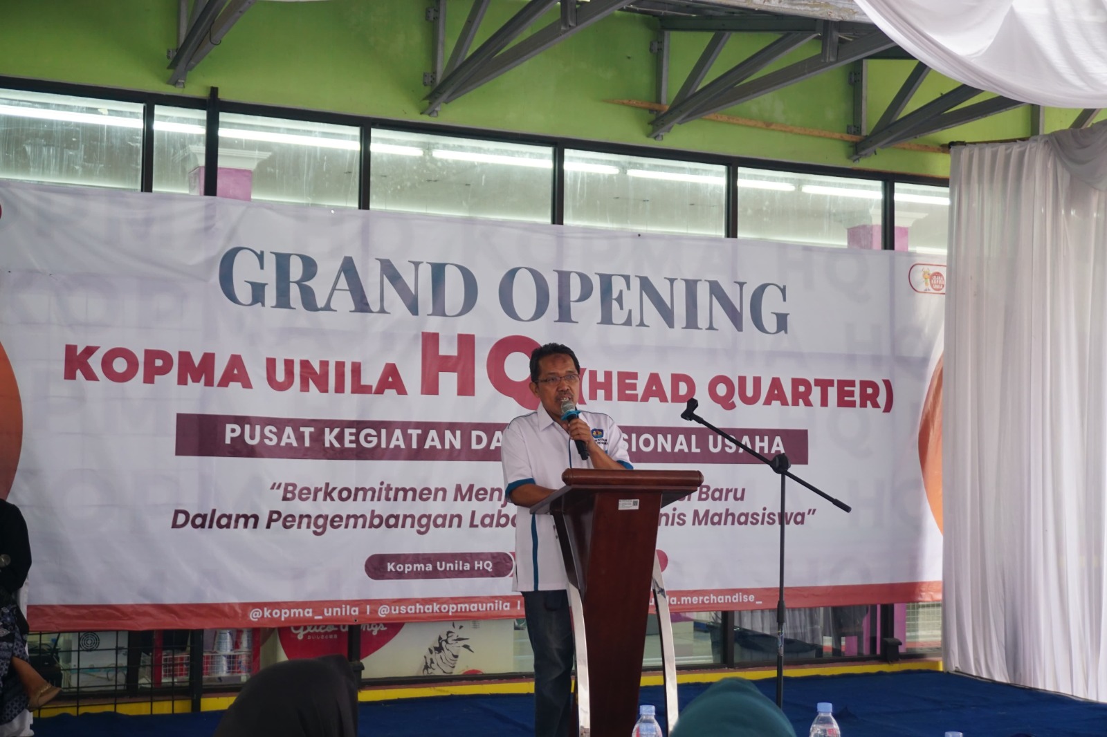 Grand Opening Kopma Unila Head Quarter - Universitas Lampung
