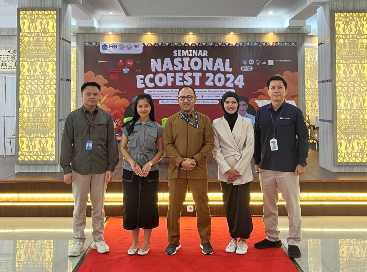 Himepa Sukses Gelar Semnas Ecofest 2024 di FEB Unila - Universitas Lampung